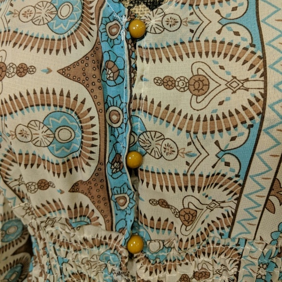 Dresses | Gorgeous Boho Button Front Maxi | Poshmark